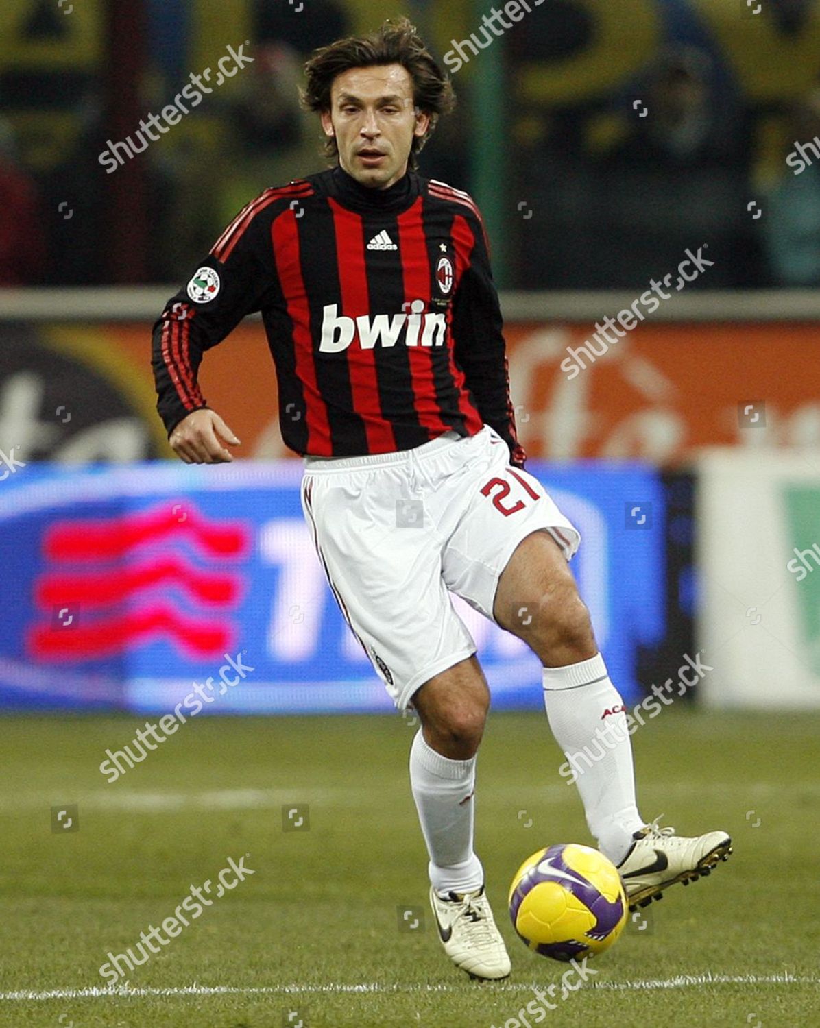 Andrea Pirlo Ac Milan Italy Milan Editorial Stock Photo - Stock Image | Shutterstock
