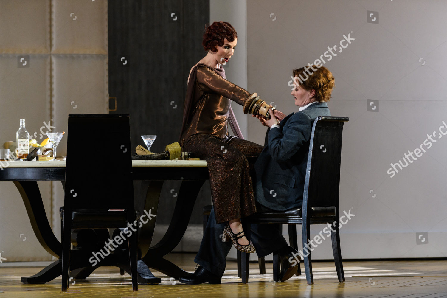 Sarah Tynan Partenope Patricia Bardon Arsace Editorial Stock Photo ...