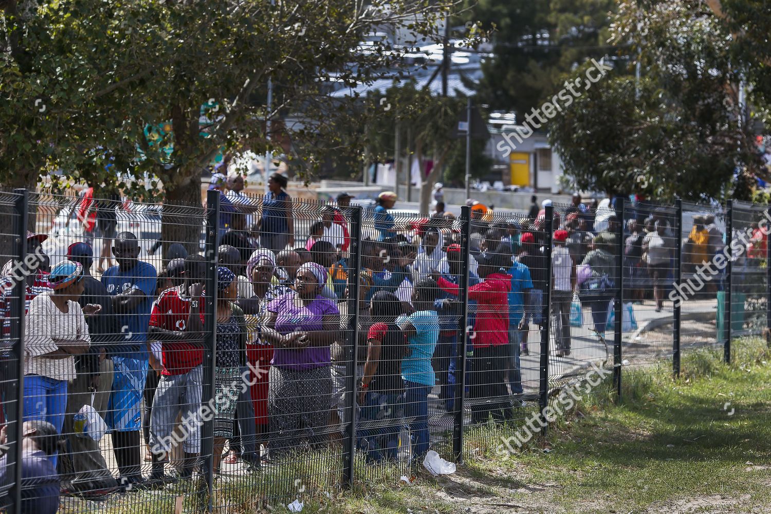 South African Victims Devastating Fire Mandela Editorial Stock Photo ...