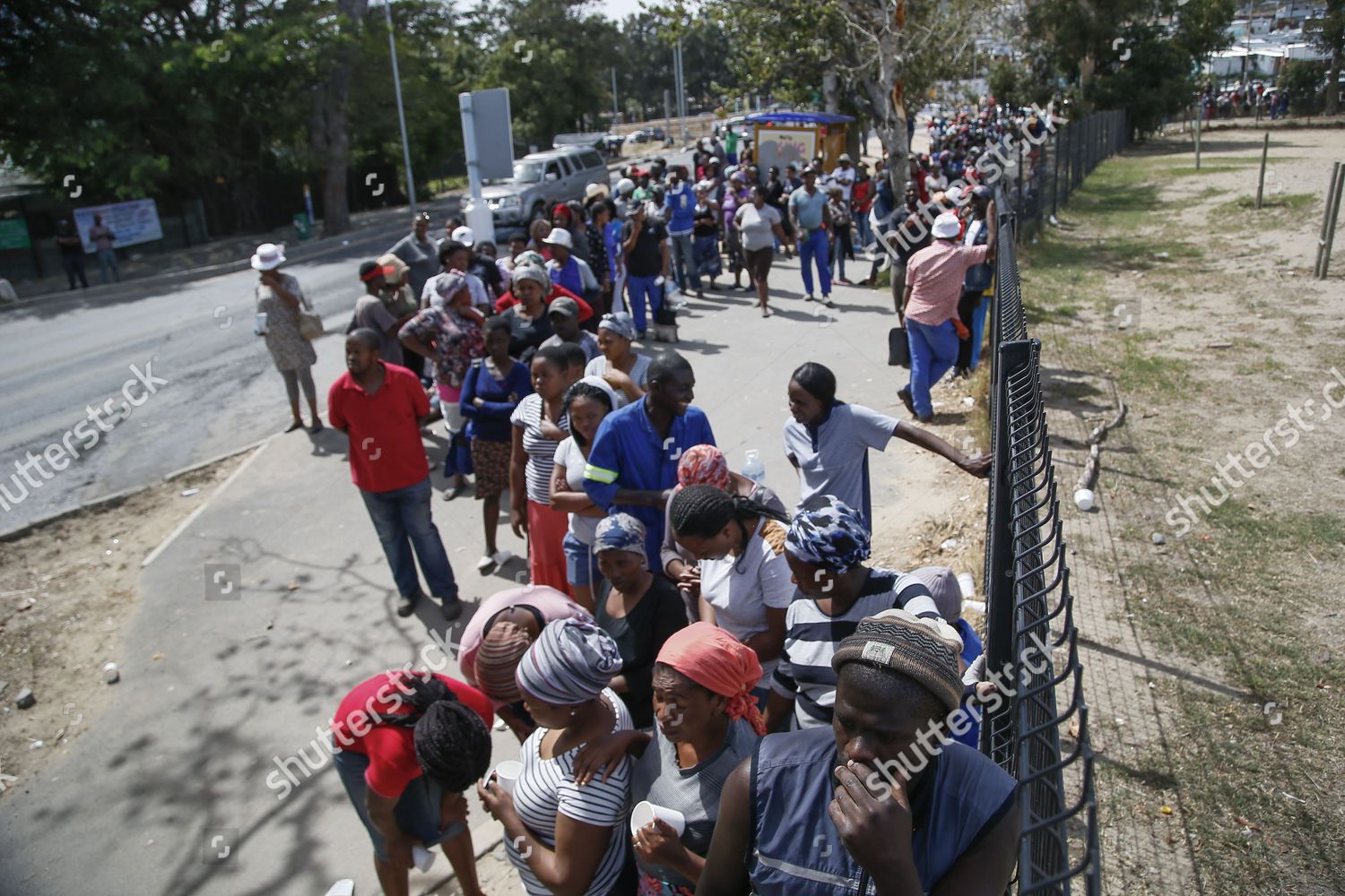 South African Victims Devastating Fire Mandela Editorial Stock Photo ...