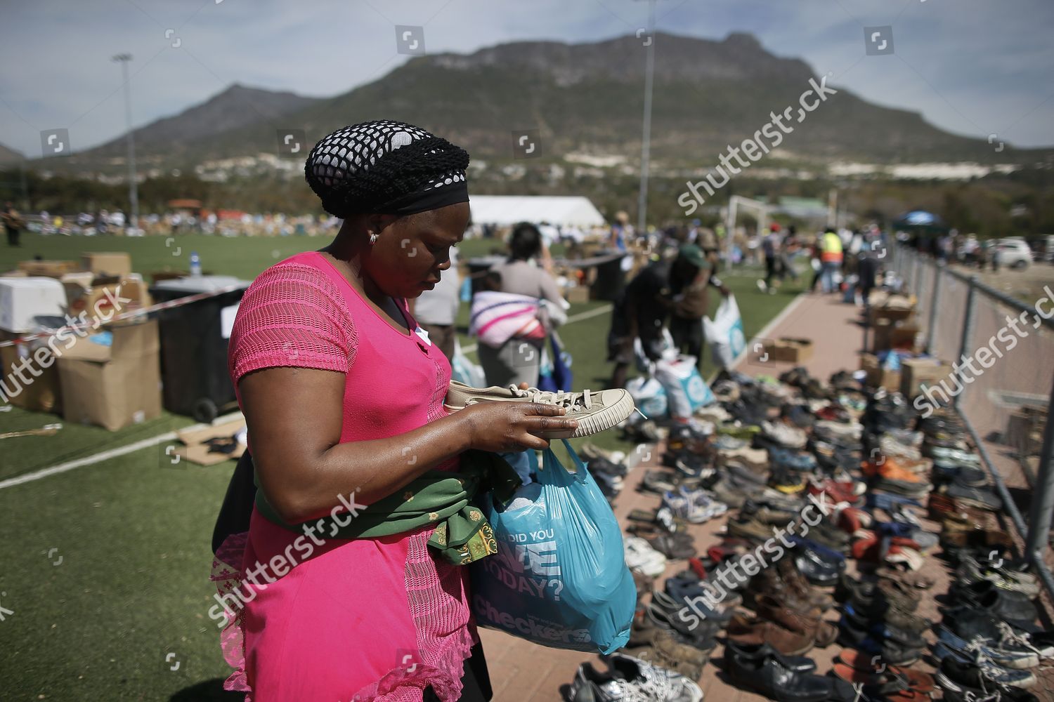 South African Victims Devastating Fire Mandela Editorial Stock Photo ...