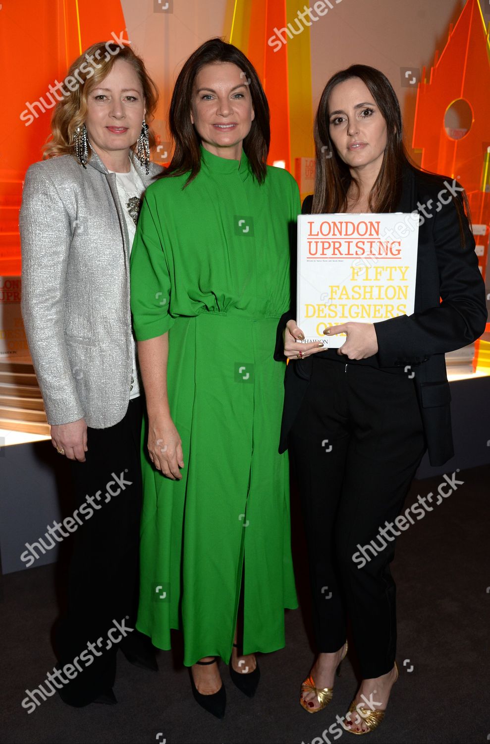 Sarah Mower Natalie Massenet Tania Fares Editorial Stock Photo - Stock ...