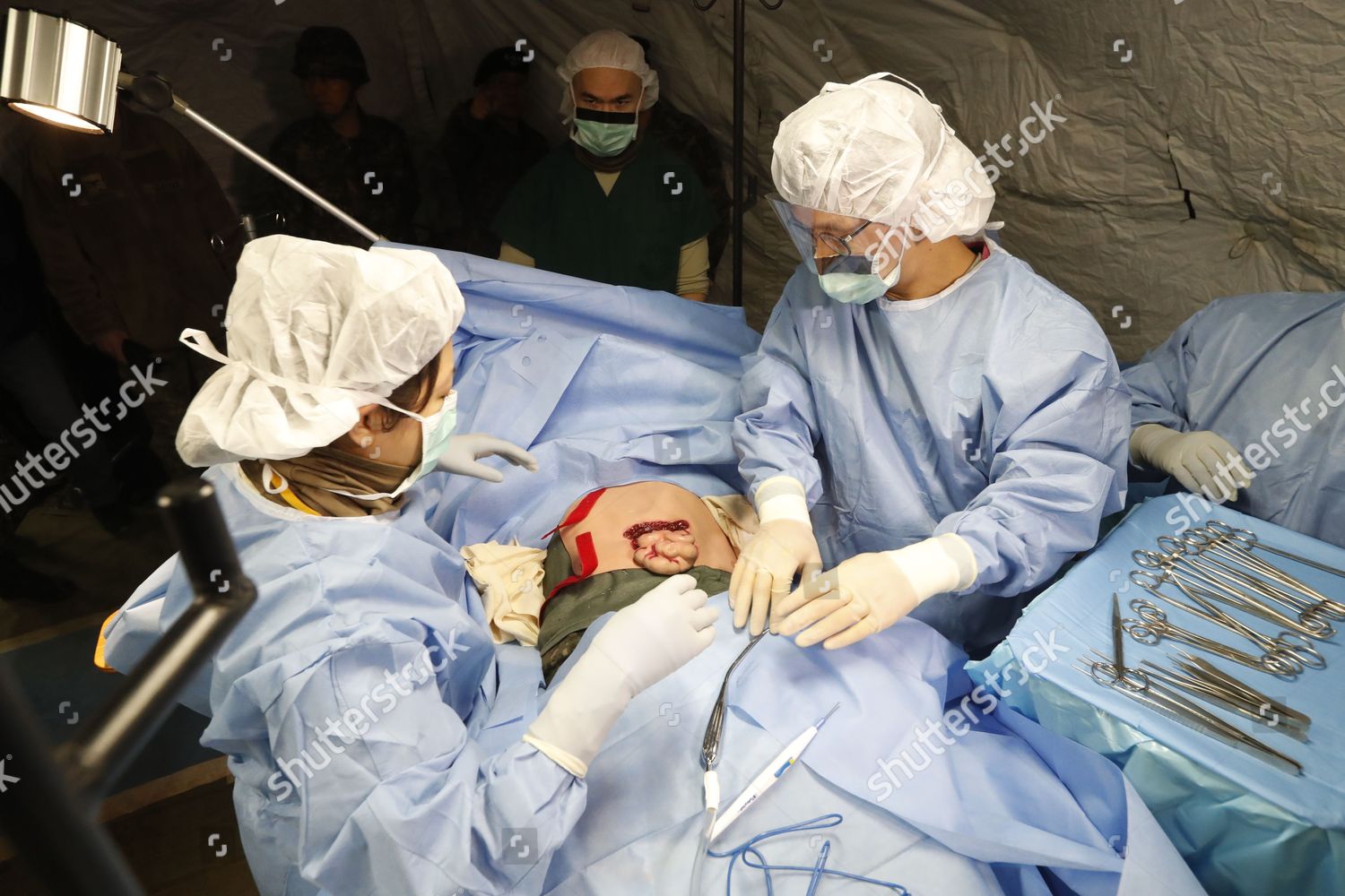 Army Surgeons Uss 65th Medical Brigade Editorial Stock Photo - Stock ...