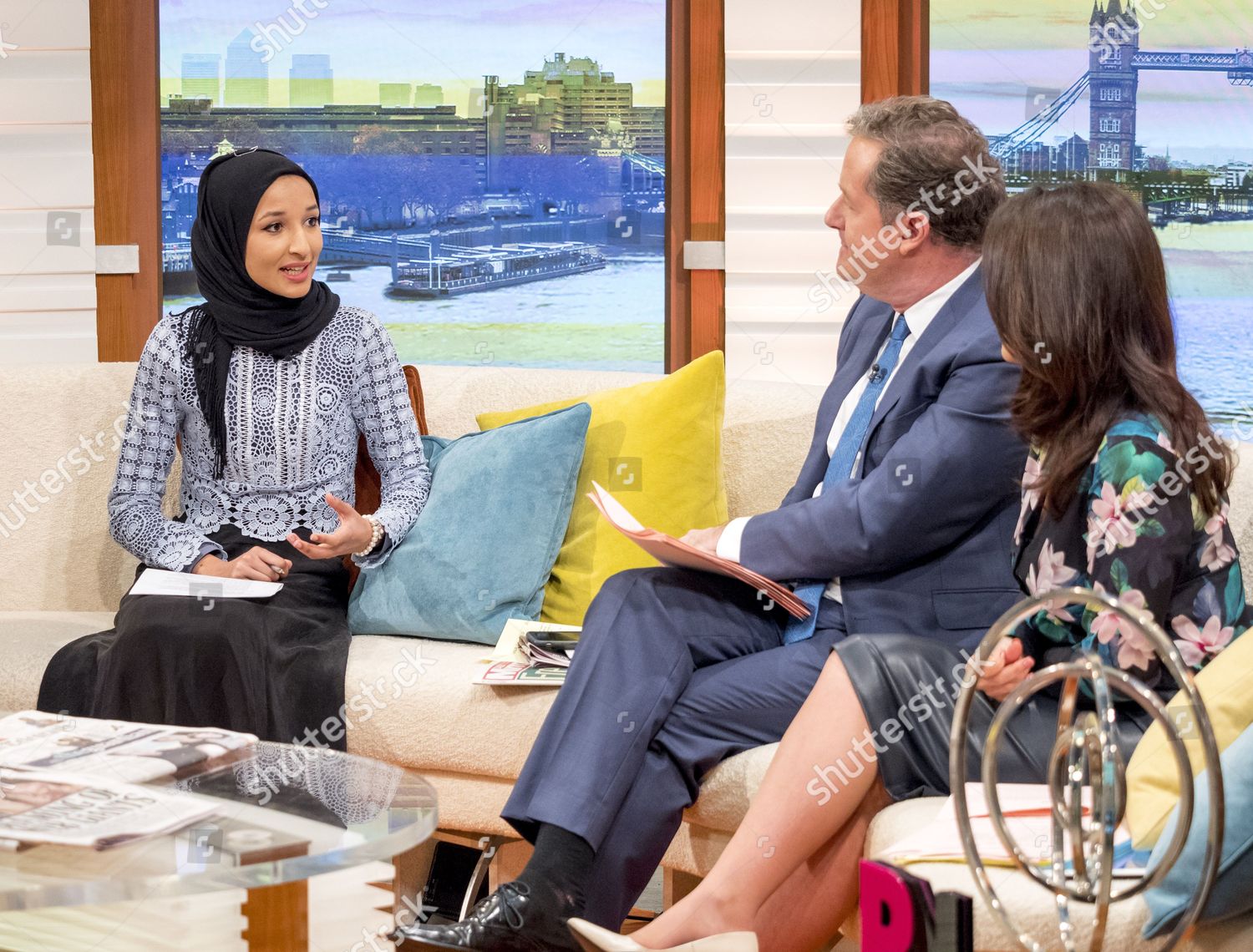 Saira Khan Hanna Yusuf Piers Morgan Editorial Stock Photo - Stock Image ...