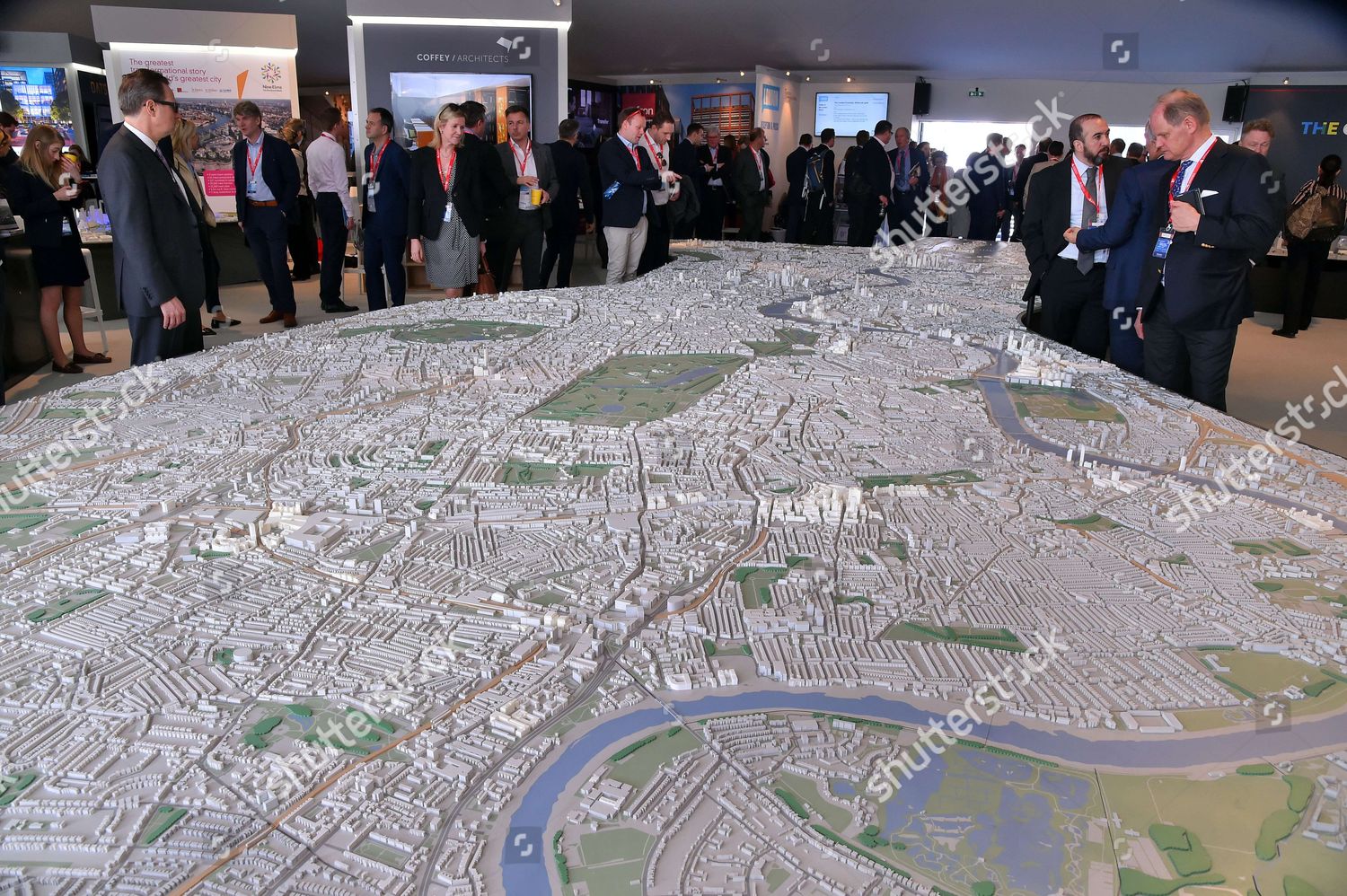 Scale Model City London General View Editorial Stock Photo - Stock ...