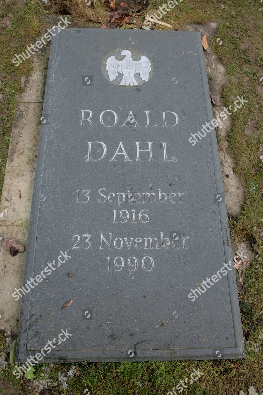 Roald Dahl Grave Saint Peter Saint Editorial Stock Photo - Stock Image ...