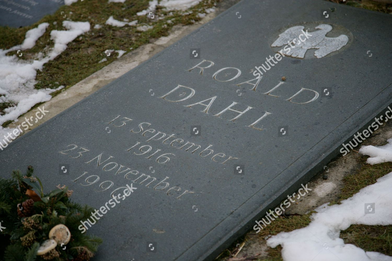 Roald Dahl Grave Saint Peter Saint Editorial Stock Photo - Stock Image ...