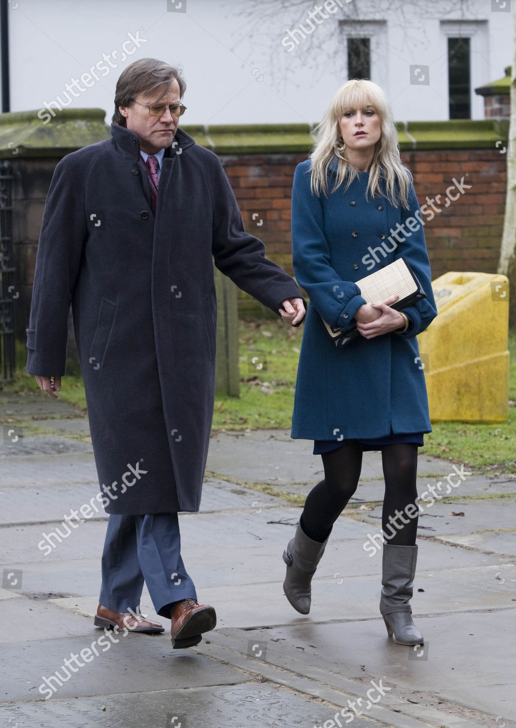Cast Members David Neilson Katherine Kelly Editorial Stock Photo ...