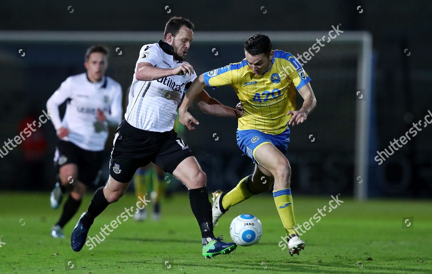 Brett Williams Torquay United Battles Ball Editorial Stock Photo ...