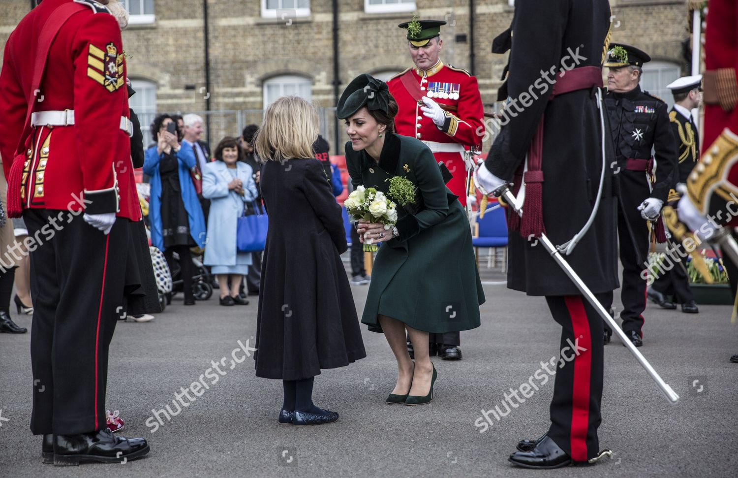 Seven Year Old Katy Lorimer Presents Editorial Stock Photo - Stock ...