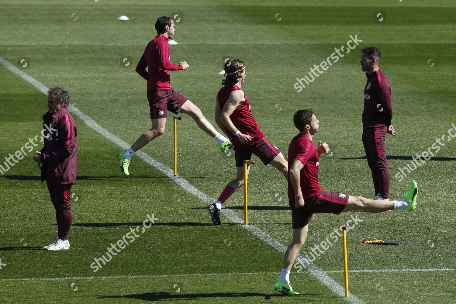 Atletico De Madrids Head Coach Diego Editorial Stock Photo - Stock ...