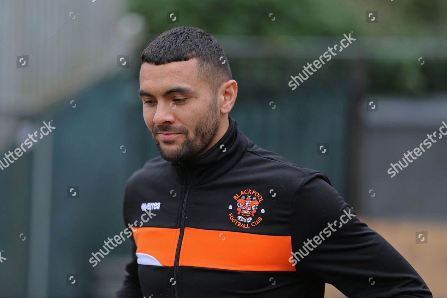 Blackpool Fc Colin Daniel 23 Arriving Editorial Stock Photo - Stock ...