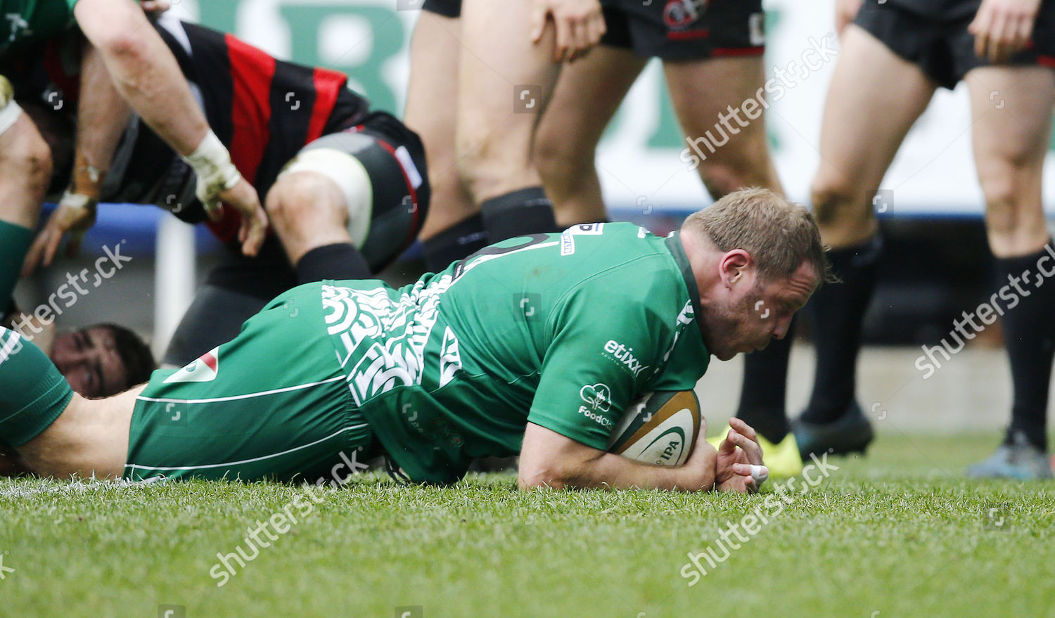 David Paice Captain London Irish Goes Editorial Stock Photo - Stock ...