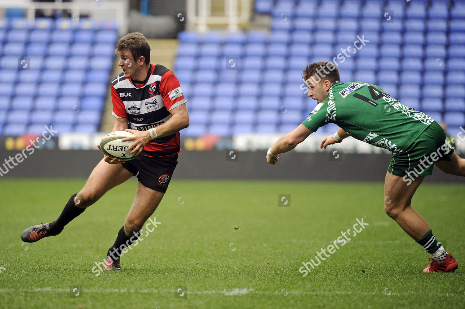 Toby May Cornish Pirates Throws Pass Editorial Stock Photo - Stock ...