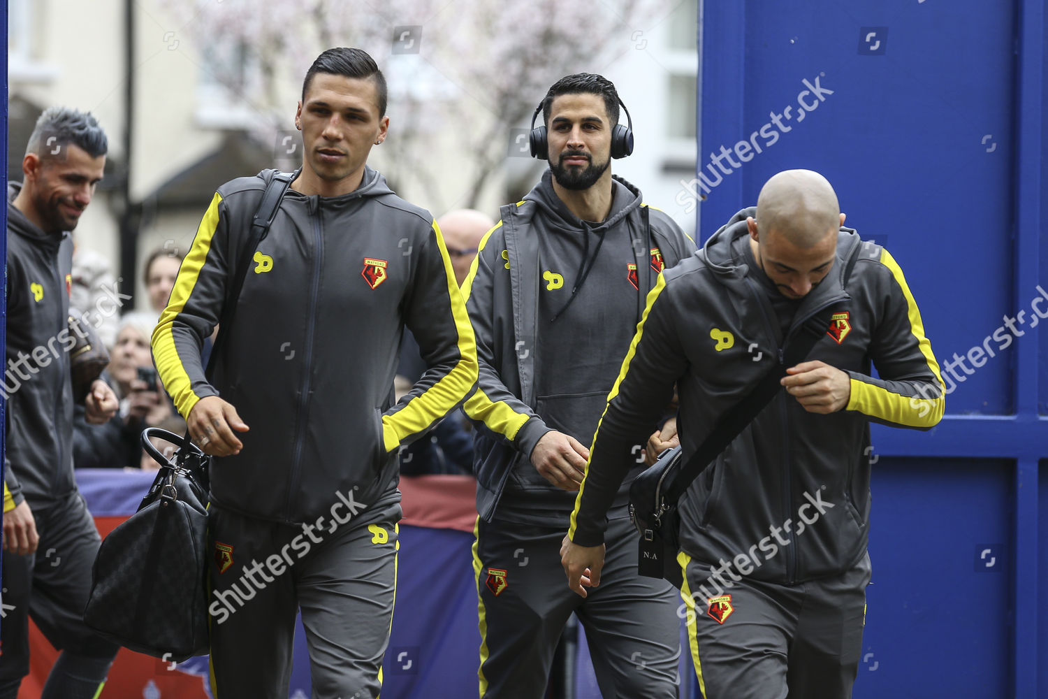 Watford Players Arrive Editorial Stock Photo - Stock Image | Shutterstock