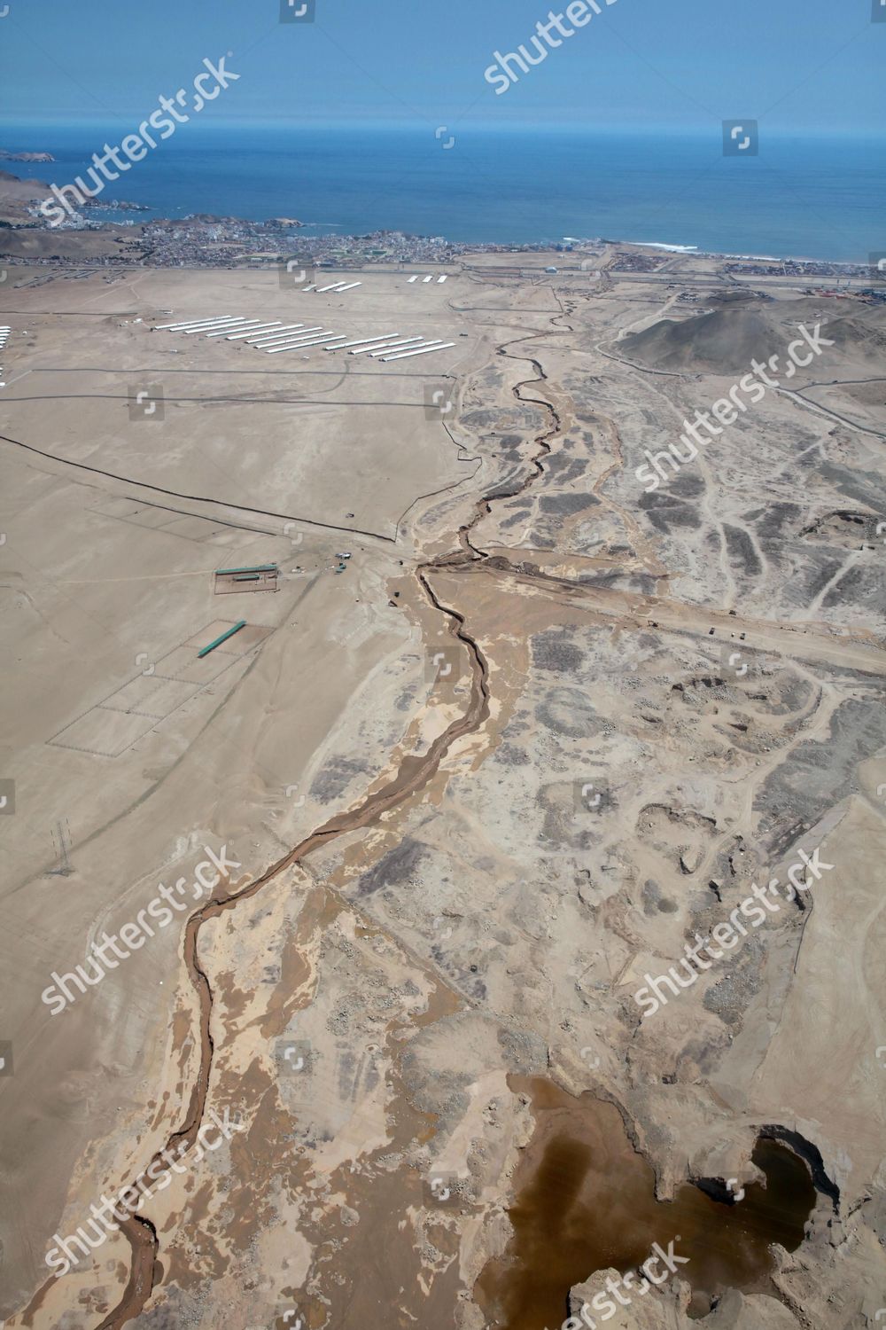 Aerial View Helicopter National Police Peru Editorial Stock Photo ...