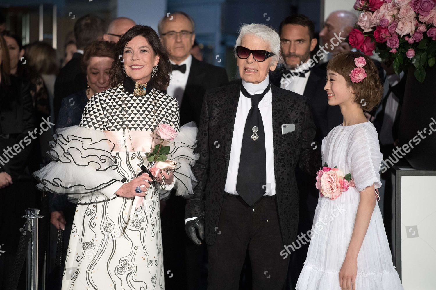 Princess Caroline Hanover Karl Lagerfeld Editorial Stock Photo - Stock ...