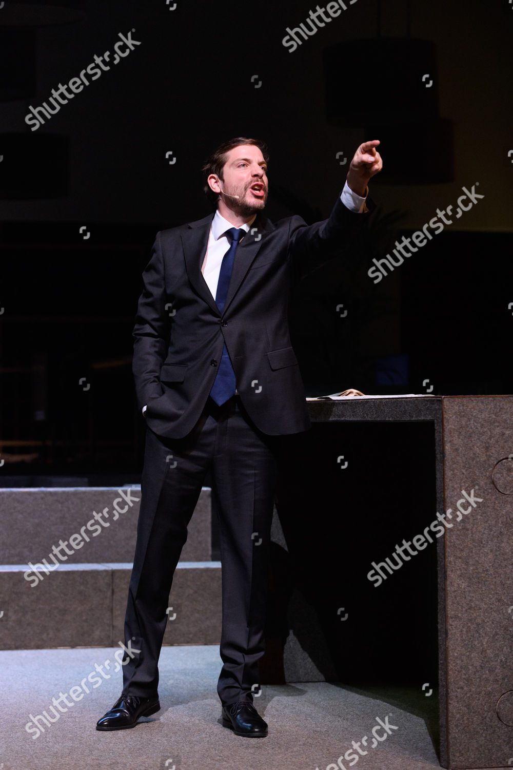 Coriolanus Ramsey Nasr Menenius Editorial Stock Photo - Stock Image ...