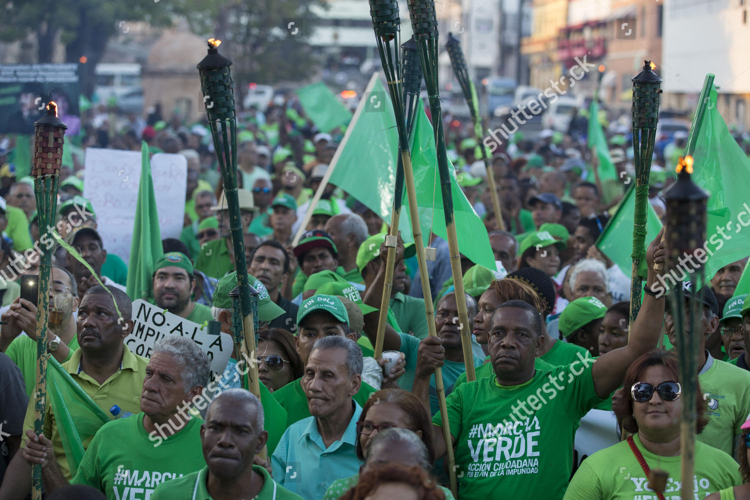 People Hold Torches During March Called Editorial Stock Photo - Stock ...