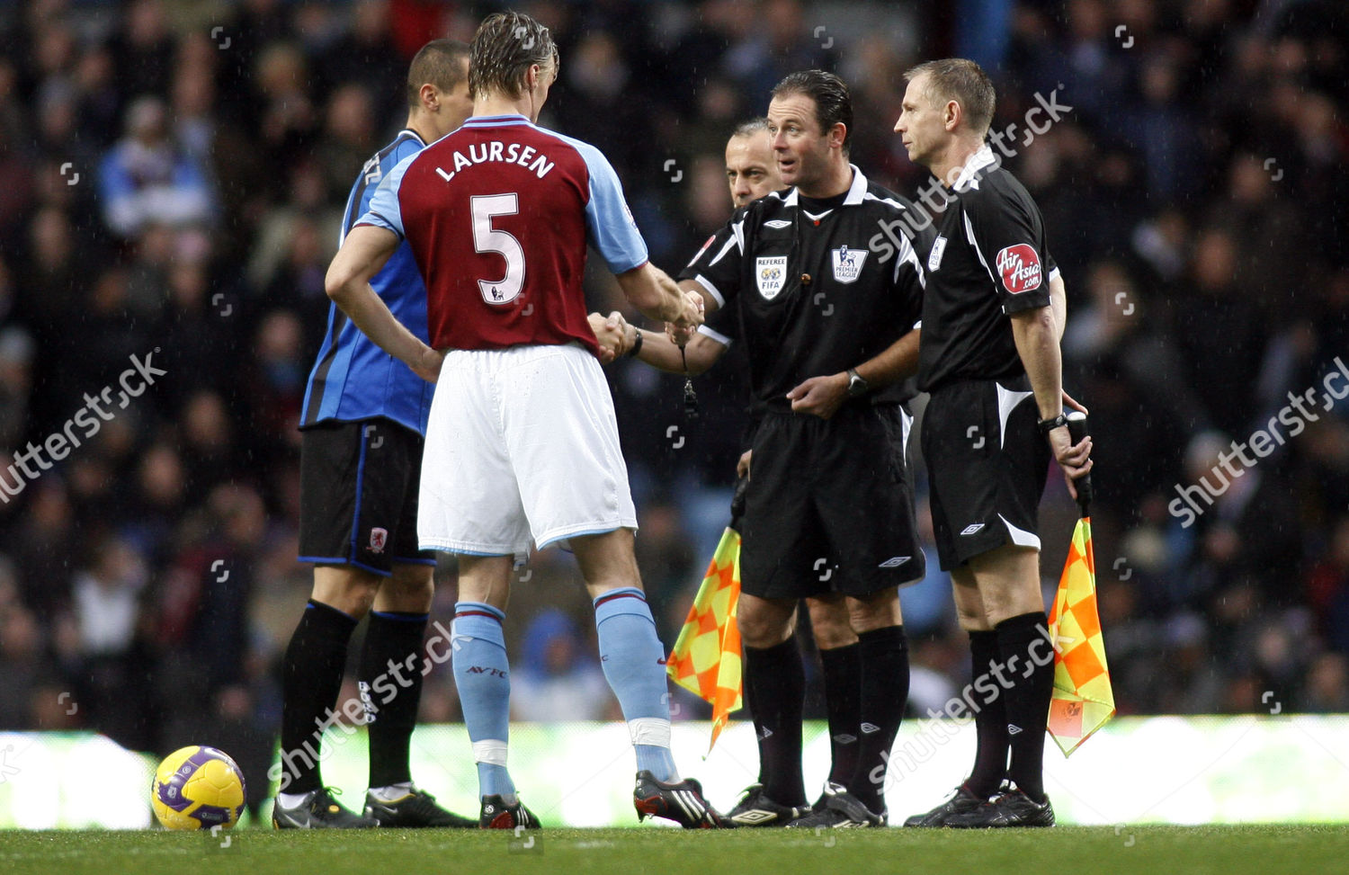 Referee Rob Styles United Kingdom Birmingham Editorial Stock Photo ...