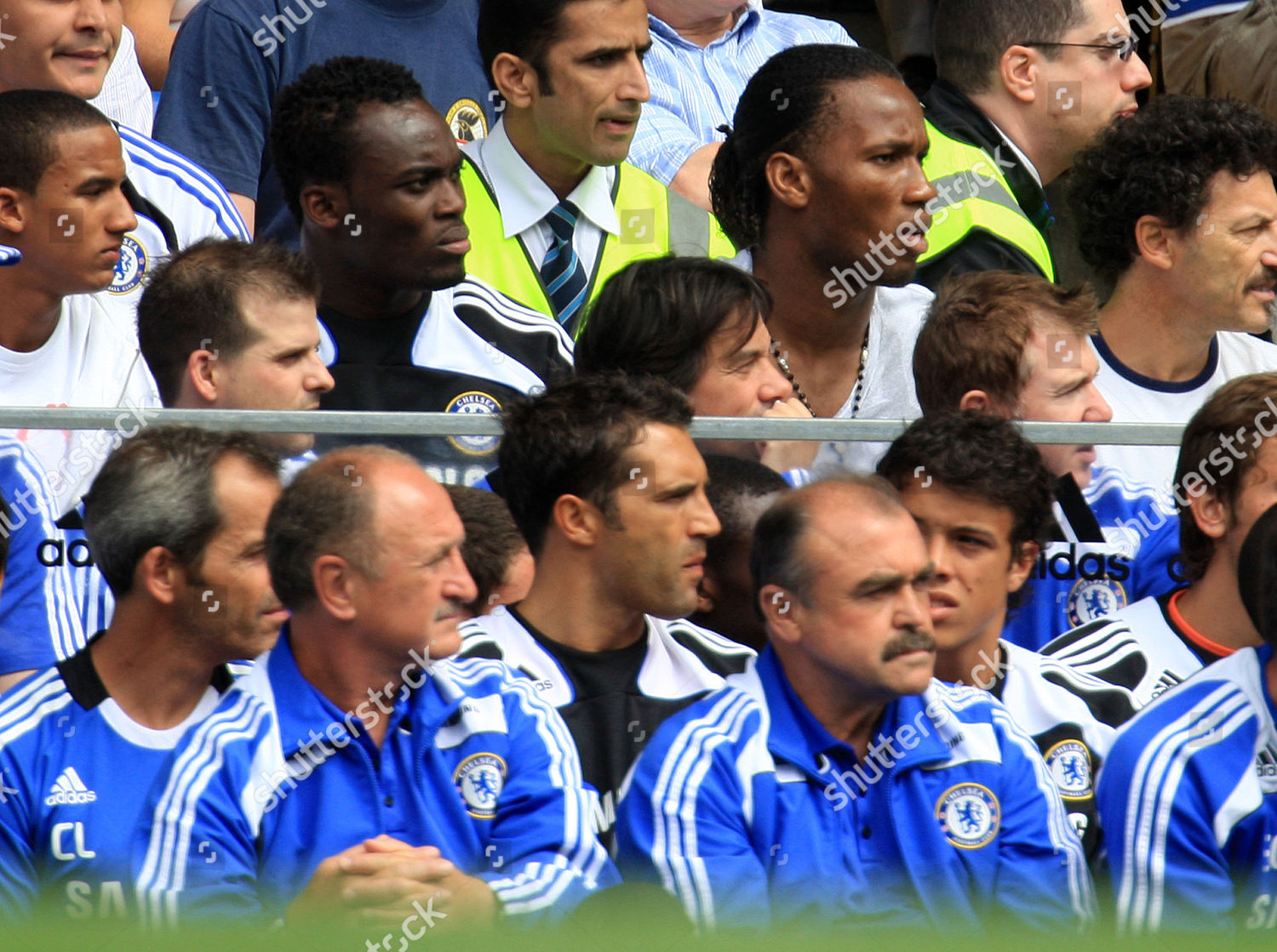 Didier Drogba Chelsea His Hair Tied Editorial Stock Photo - Stock Image ...
