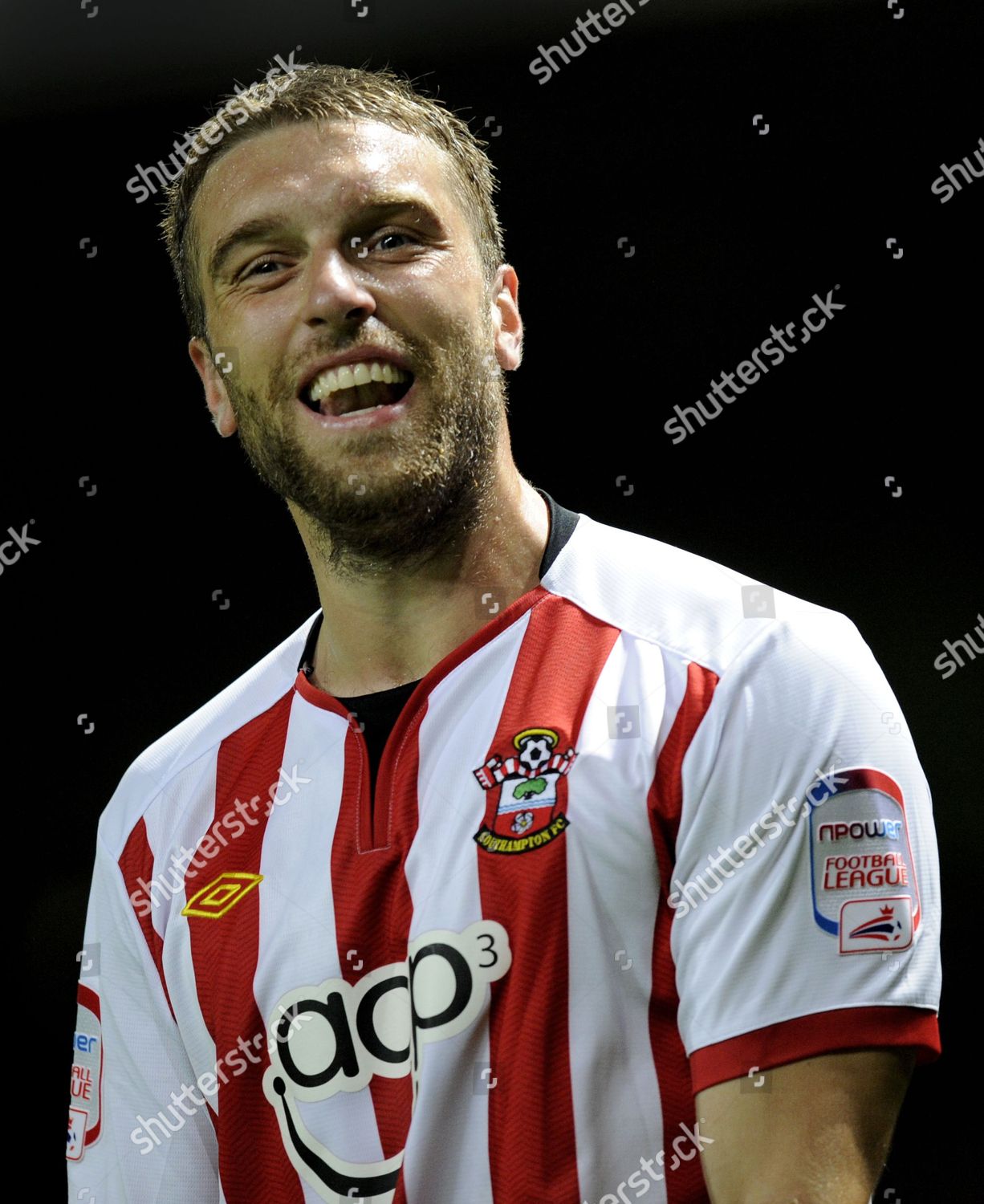Goal Scorer Rickie Lambert Southampton United Editorial Stock Photo ...