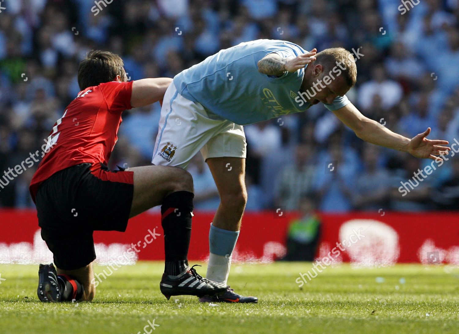 Gary Neville Manchester United Grabs Craig Editorial Stock Photo ...