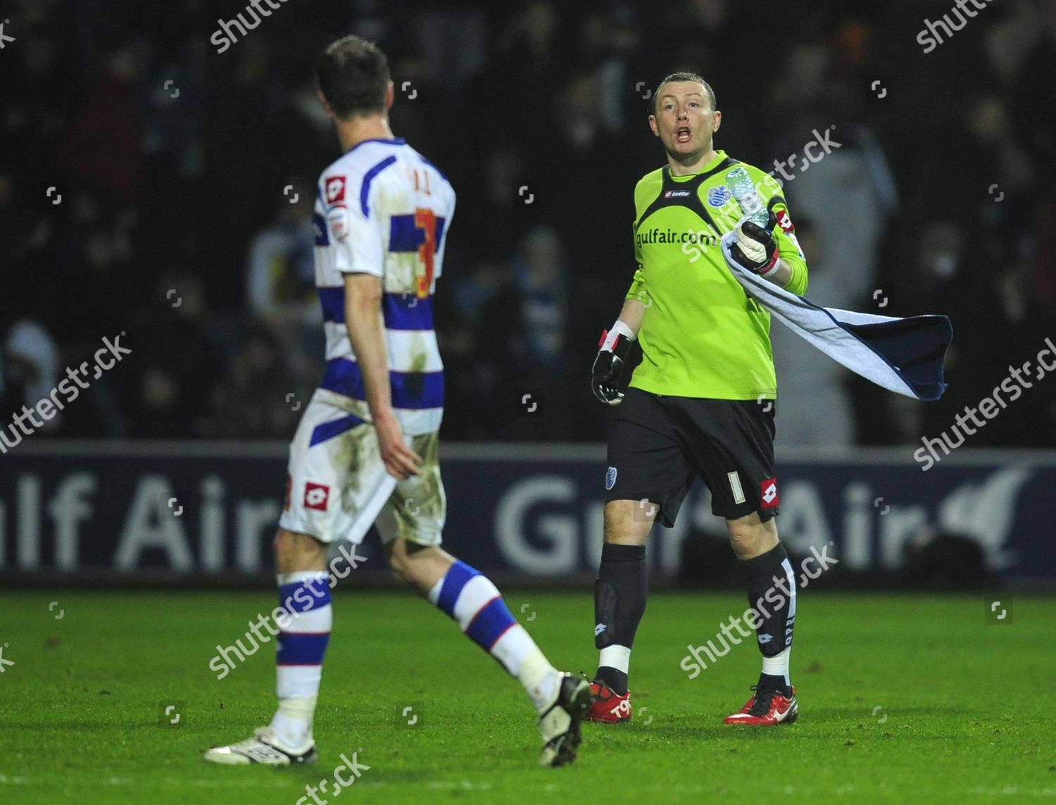 Qpr Goalkeeper Paddy Kenny Talks Clint Editorial Stock Photo - Stock ...