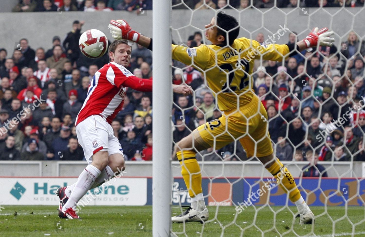 Middlesbrough Goalkeeper Brad Jones Makes Early Editorial Stock Photo ...