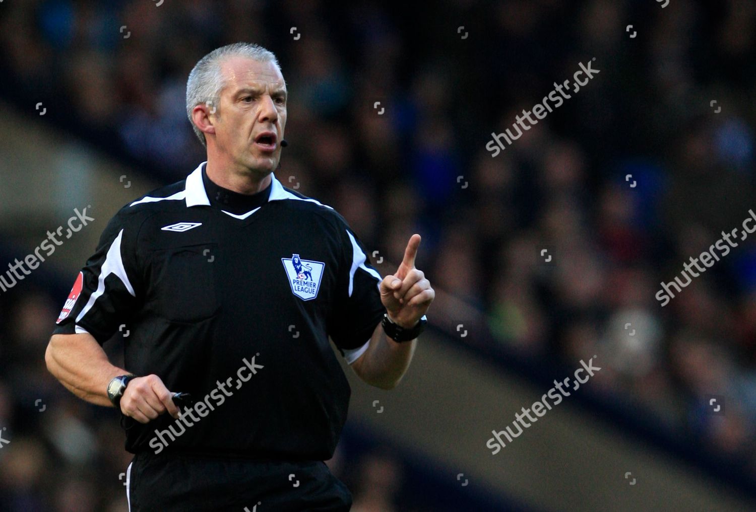 Referee Chris Foy United Kingdom Birmingham Editorial Stock Photo ...