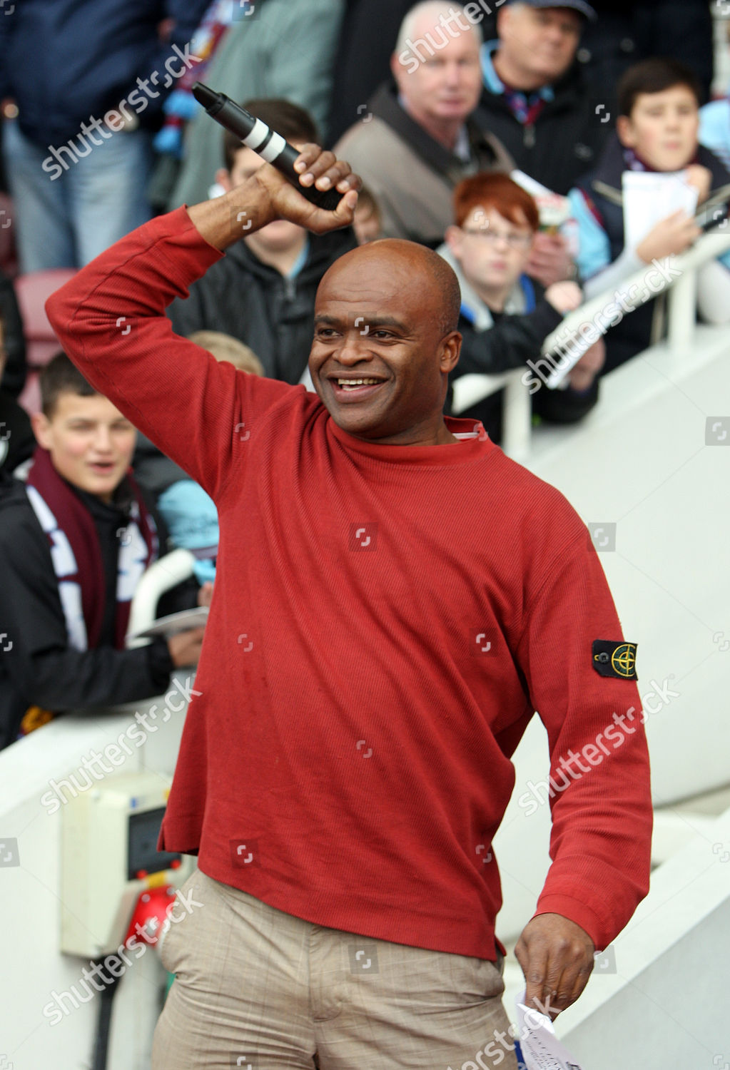 Ex Athete Kriss Akabusi Has Go Editorial Stock Photo - Stock Image ...