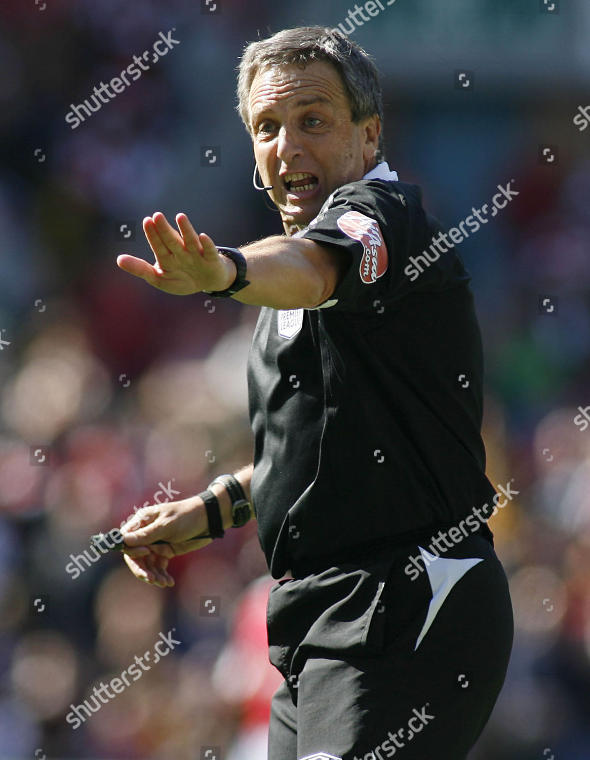 Controversial Game Referee Alan Wiley United Editorial Stock Photo ...