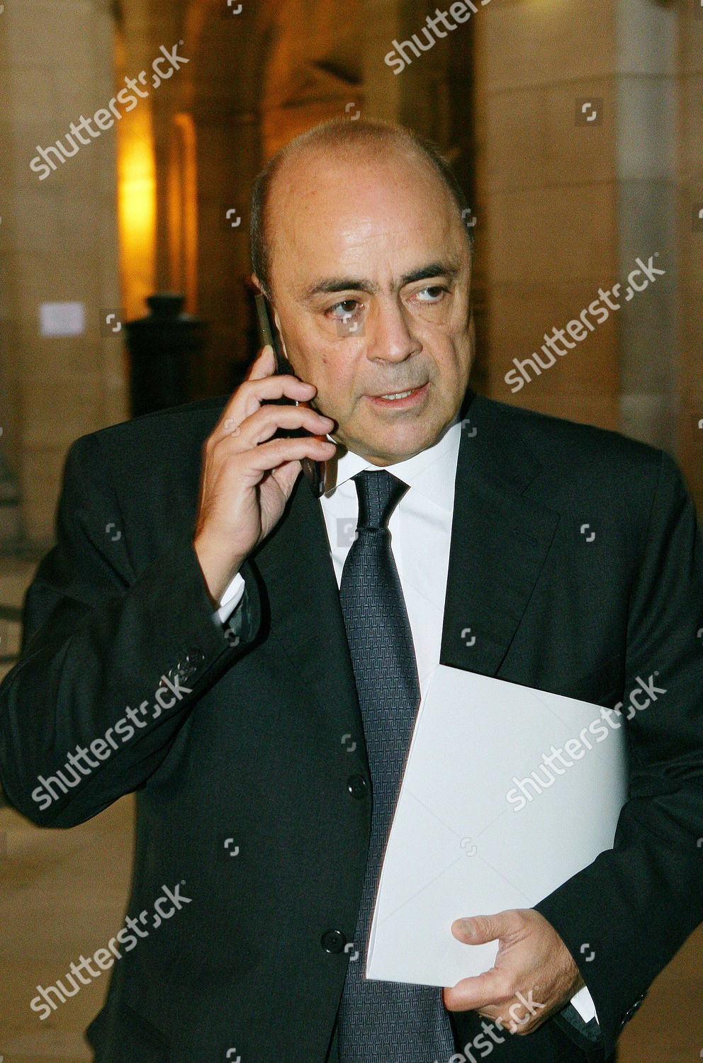 French Businessman Pierre Falcone Arrives Paris Editorial Stock Photo ...