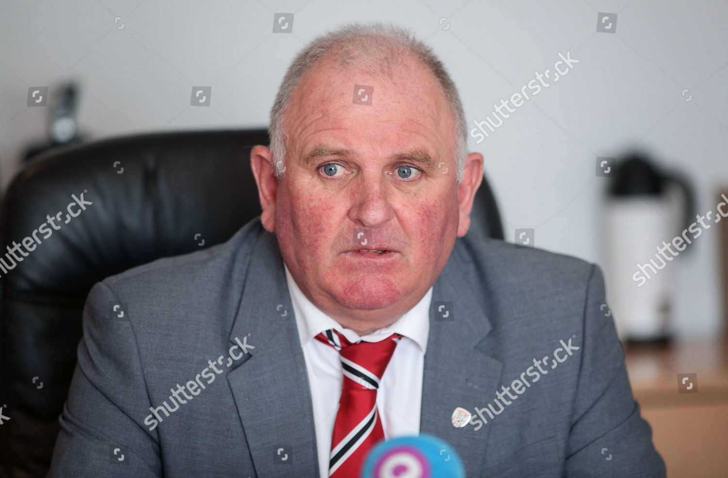 Derry City Fc Vicechairman Sean Barrett Editorial Stock Photo - Stock ...