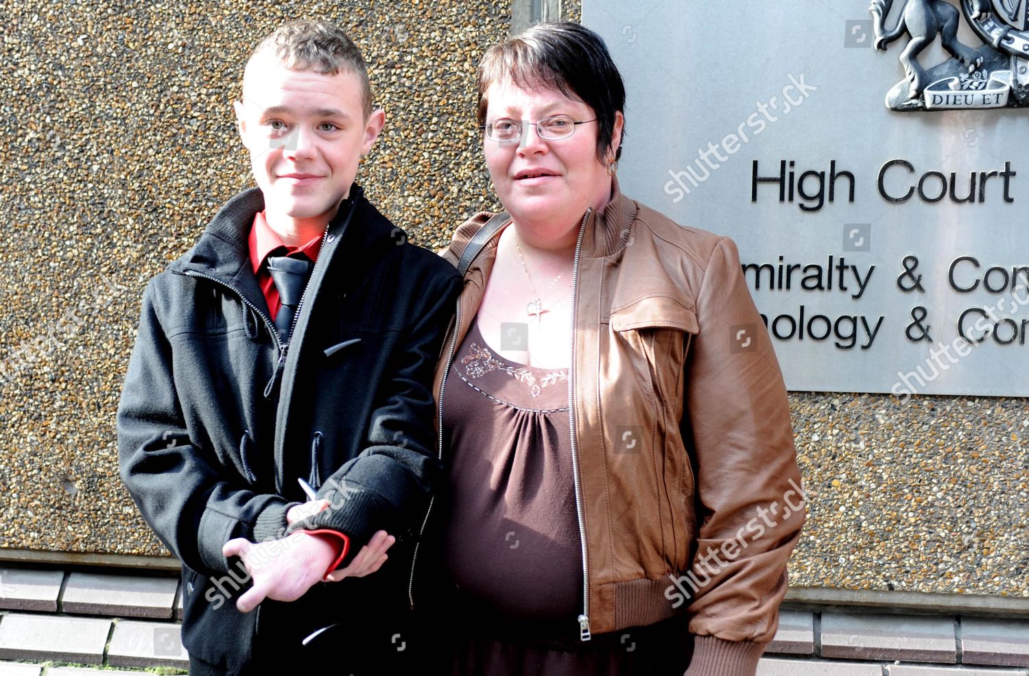 Connor Macintyre His Mother Susan High Editorial Stock Photo - Stock ...