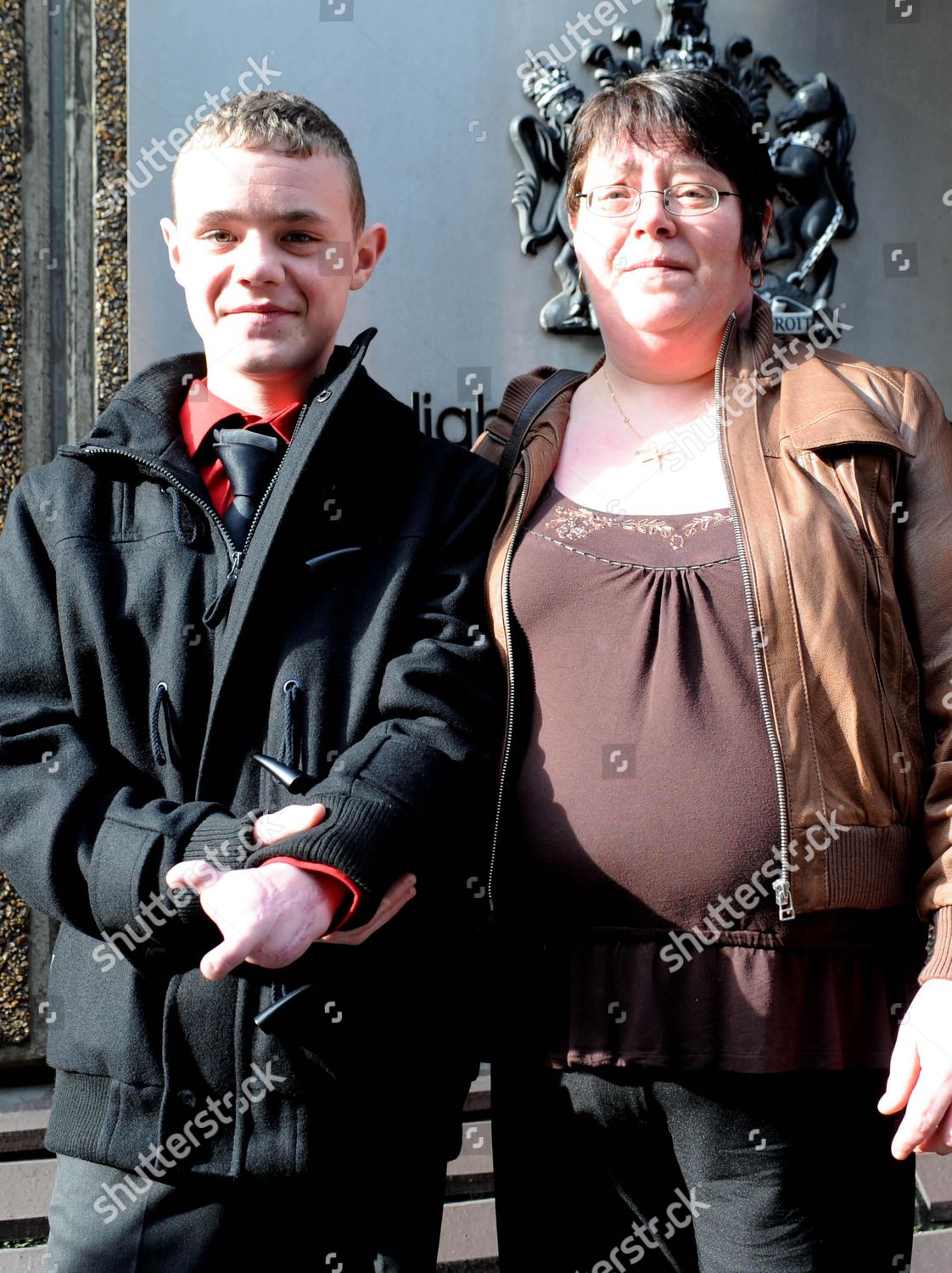 Connor Macintyre His Mother Susan High Editorial Stock Photo - Stock ...