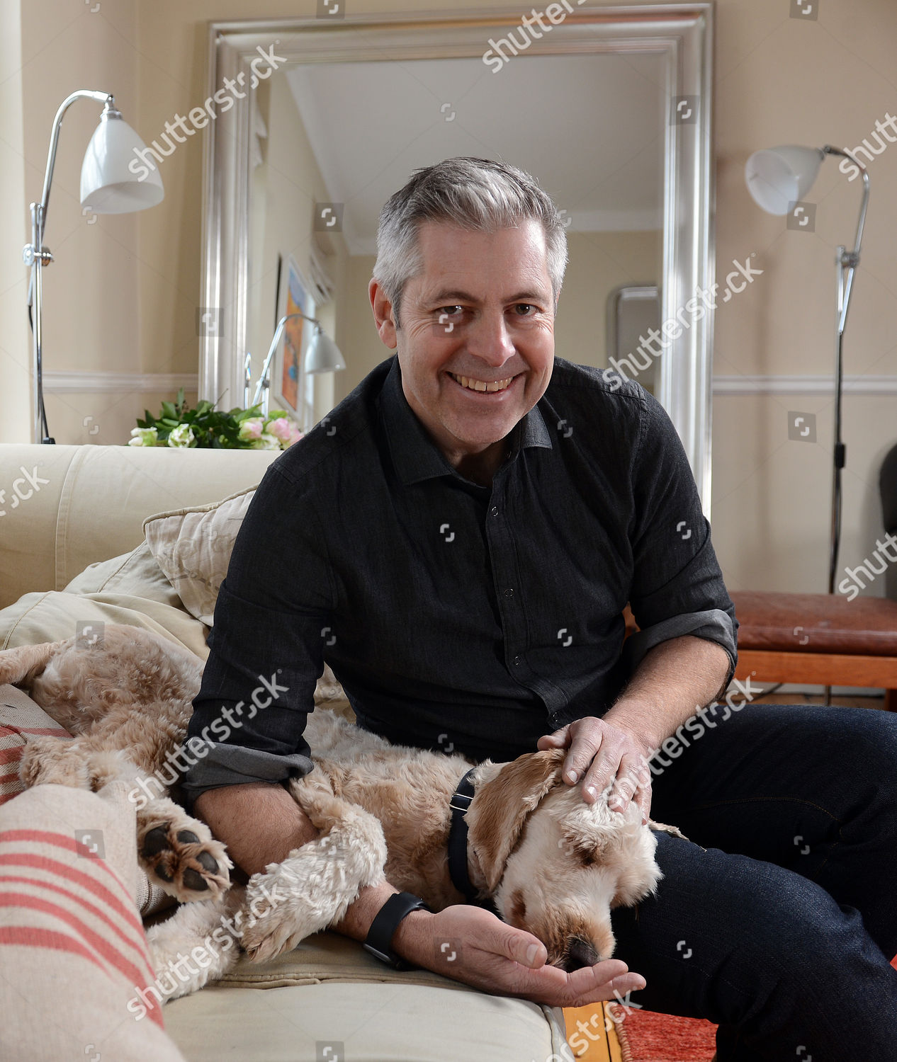 Bbc Presenter Justin Webb Writing About Editorial Stock Photo - Stock ...