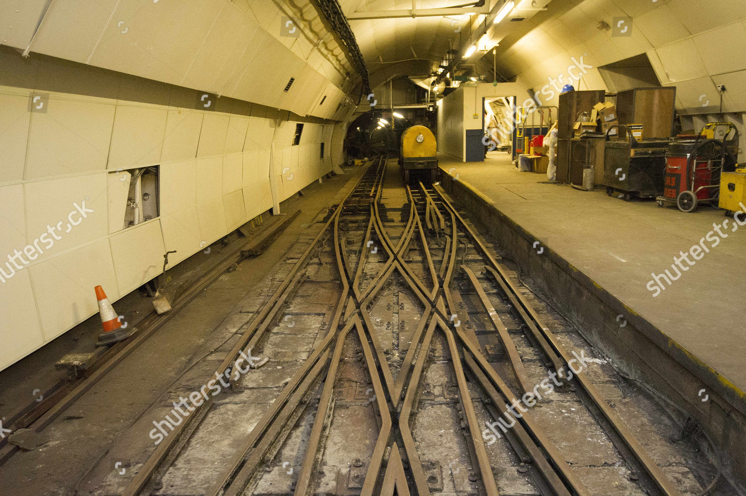 One Mail Rail Trains On Platform Editorial Stock Photo - Stock Image ...