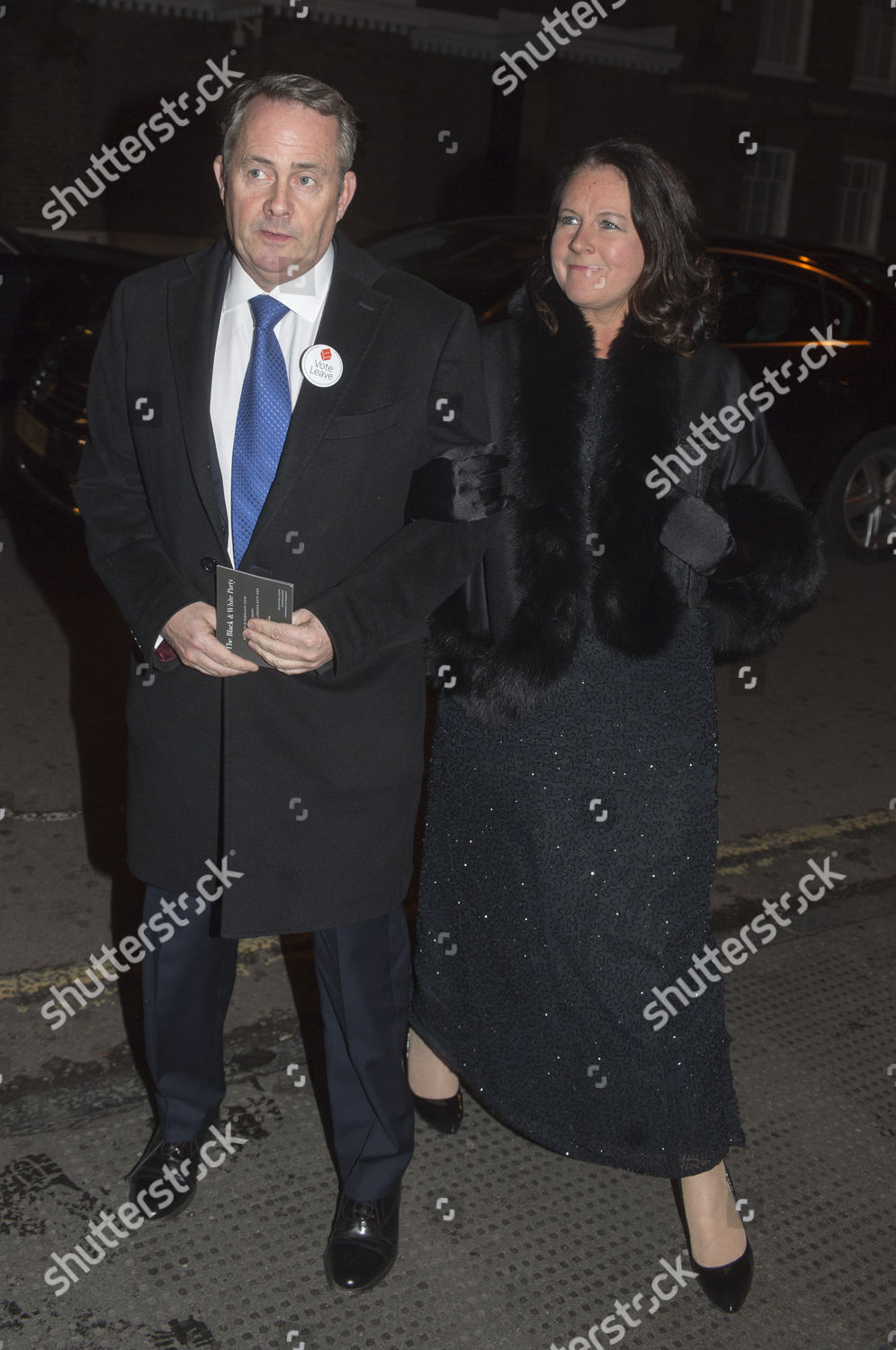 Liam Fox His Wife Jesme Baird Editorial Stock Photo - Stock Image ...