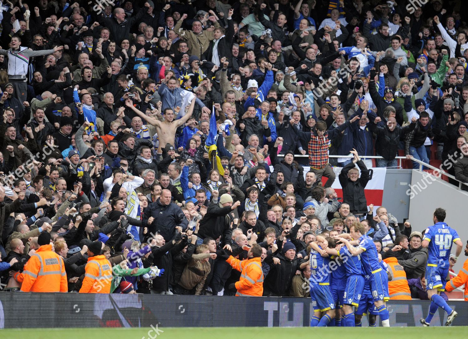 Robert Snodgrass Leeds United Celebrates His Editorial Stock Photo ...