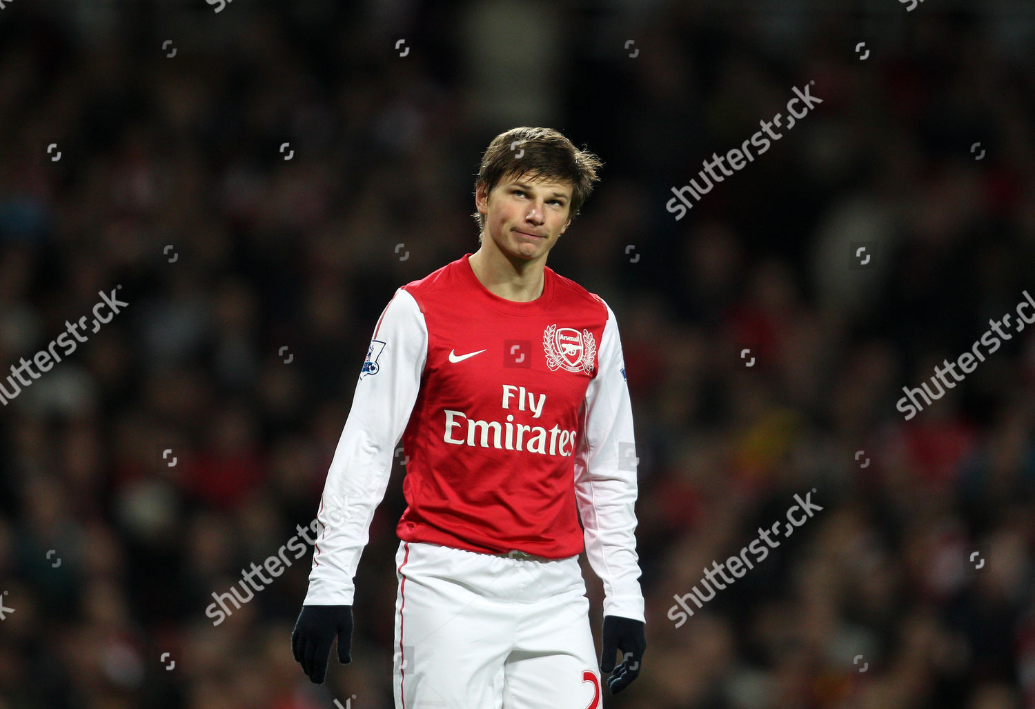 Andrey Arshavin Arsenal Pulls Face His Editorial Stock Photo - Stock ...