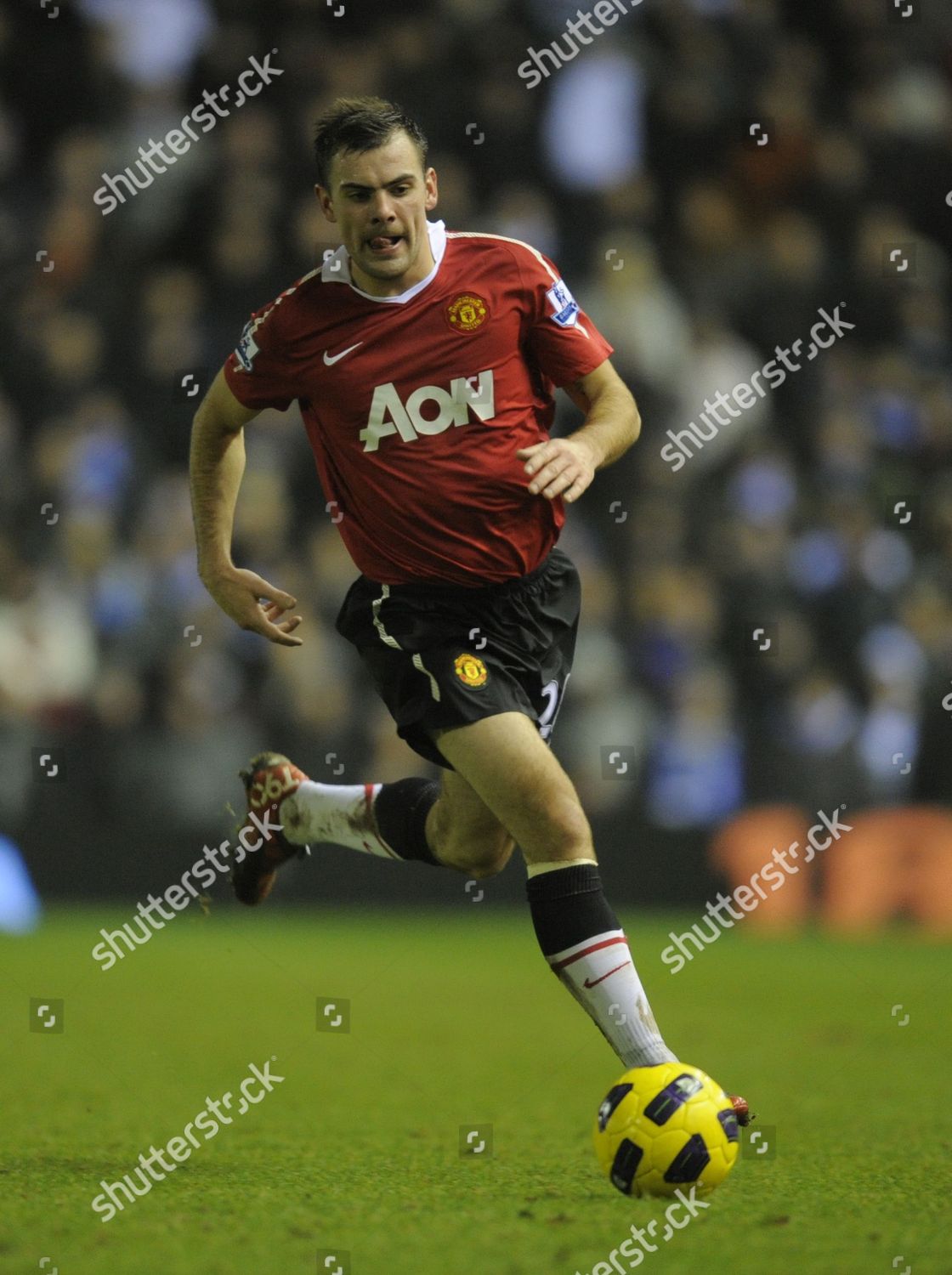 Darron Gibson Manchester United United Kingdom Editorial Stock Photo ...