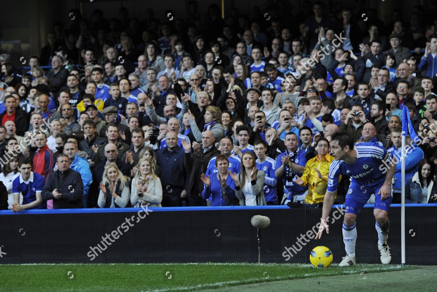 Frank Lampard Chelsea Prepares Free Kick Editorial Stock Photo - Stock ...