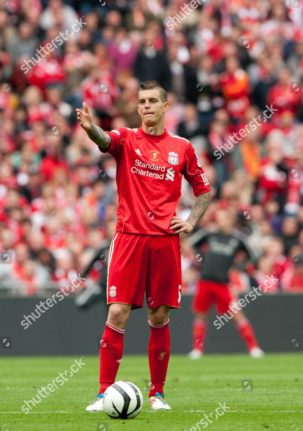 Daniel Agger Liverpool United Kingdom London Editorial Stock Photo ...