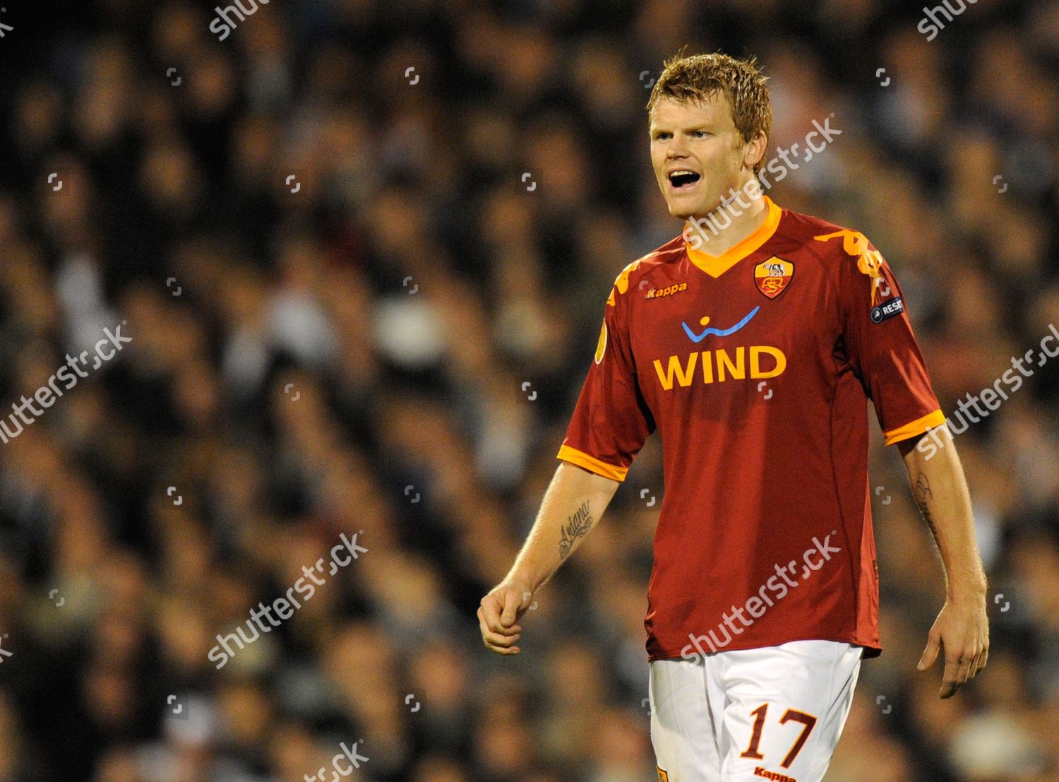 John Arne Riise Roma United Kingdom Editorial Stock Photo - Stock Image ...