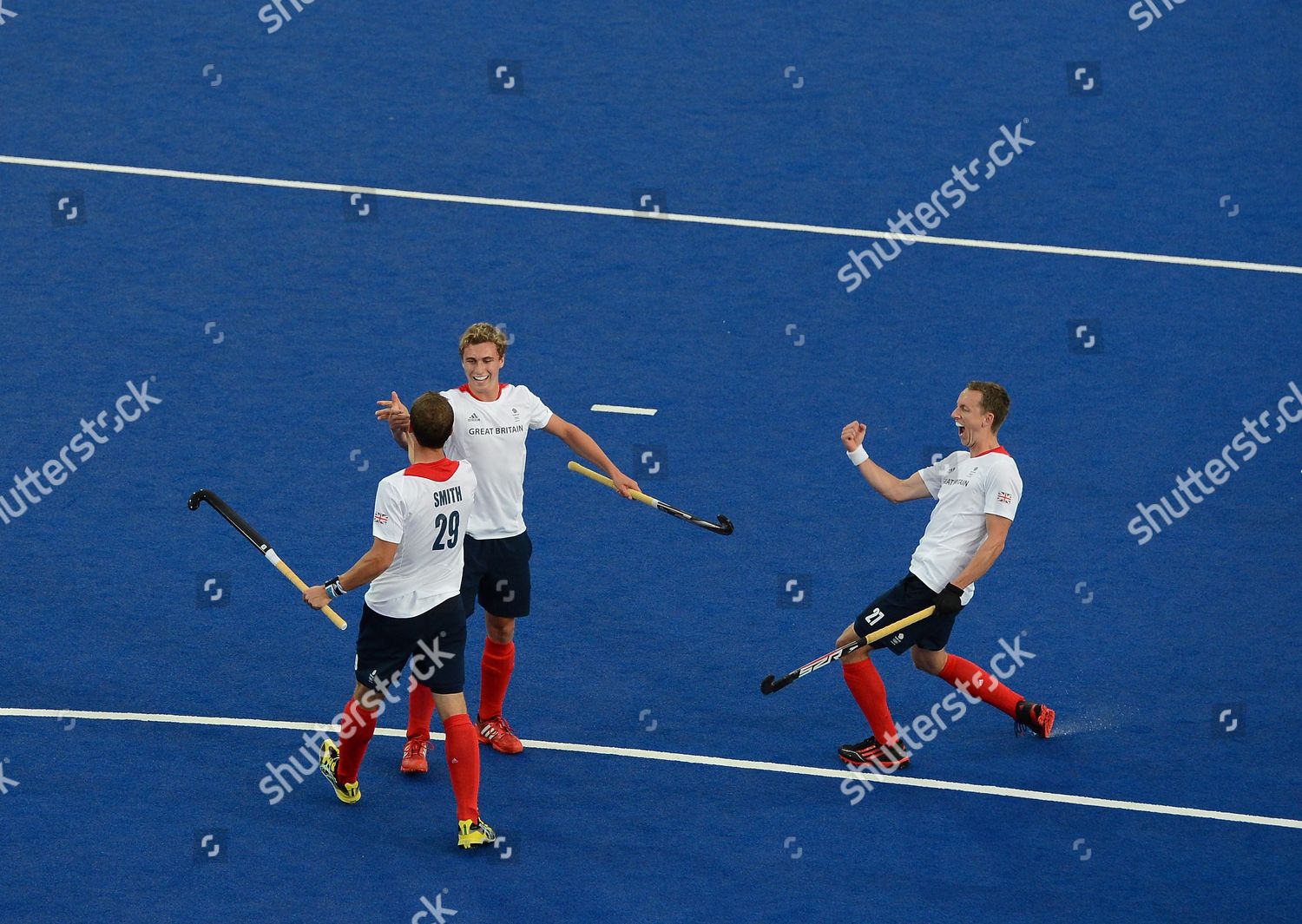 Dan Fox Celebrates Scoring Third Goal Editorial Stock Photo - Stock ...
