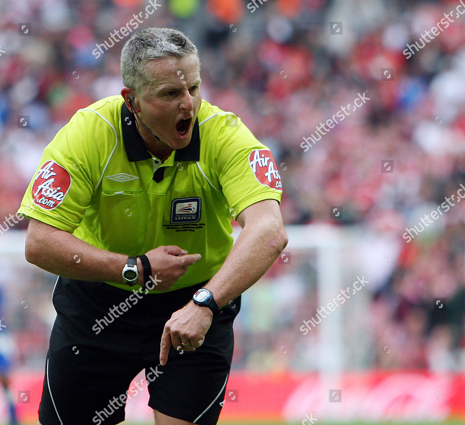 Referee Colin Webster United Kingdom London Editorial Stock Photo ...