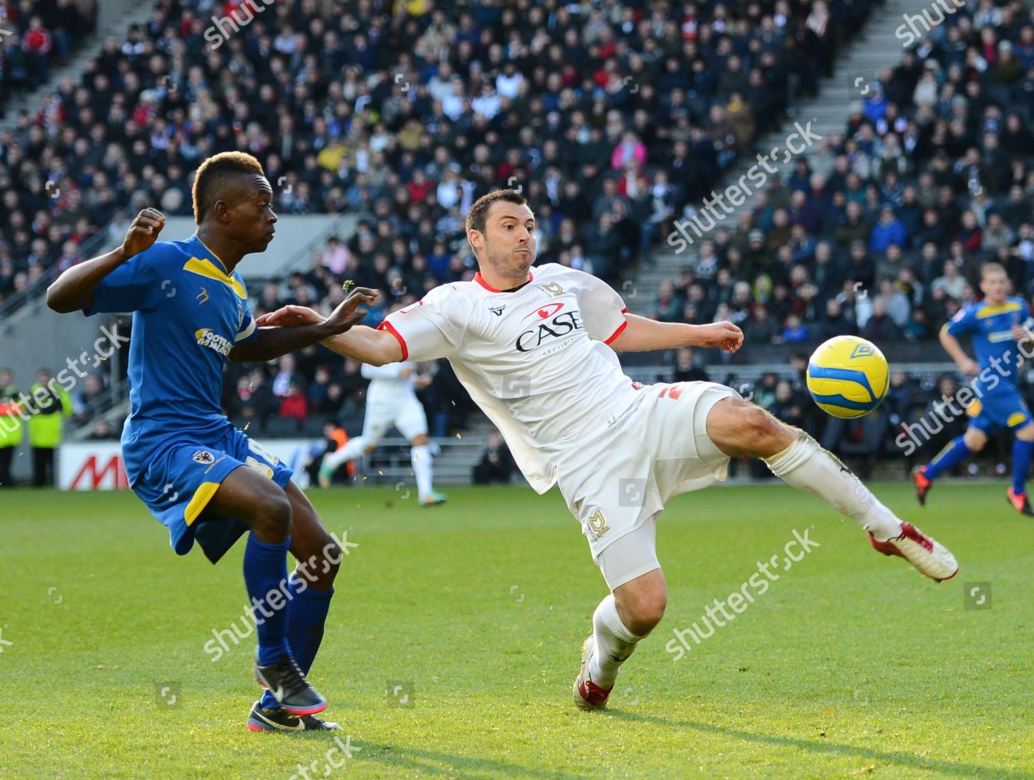 Antony Kay Mk Dons Action Toby Editorial Stock Photo - Stock Image ...