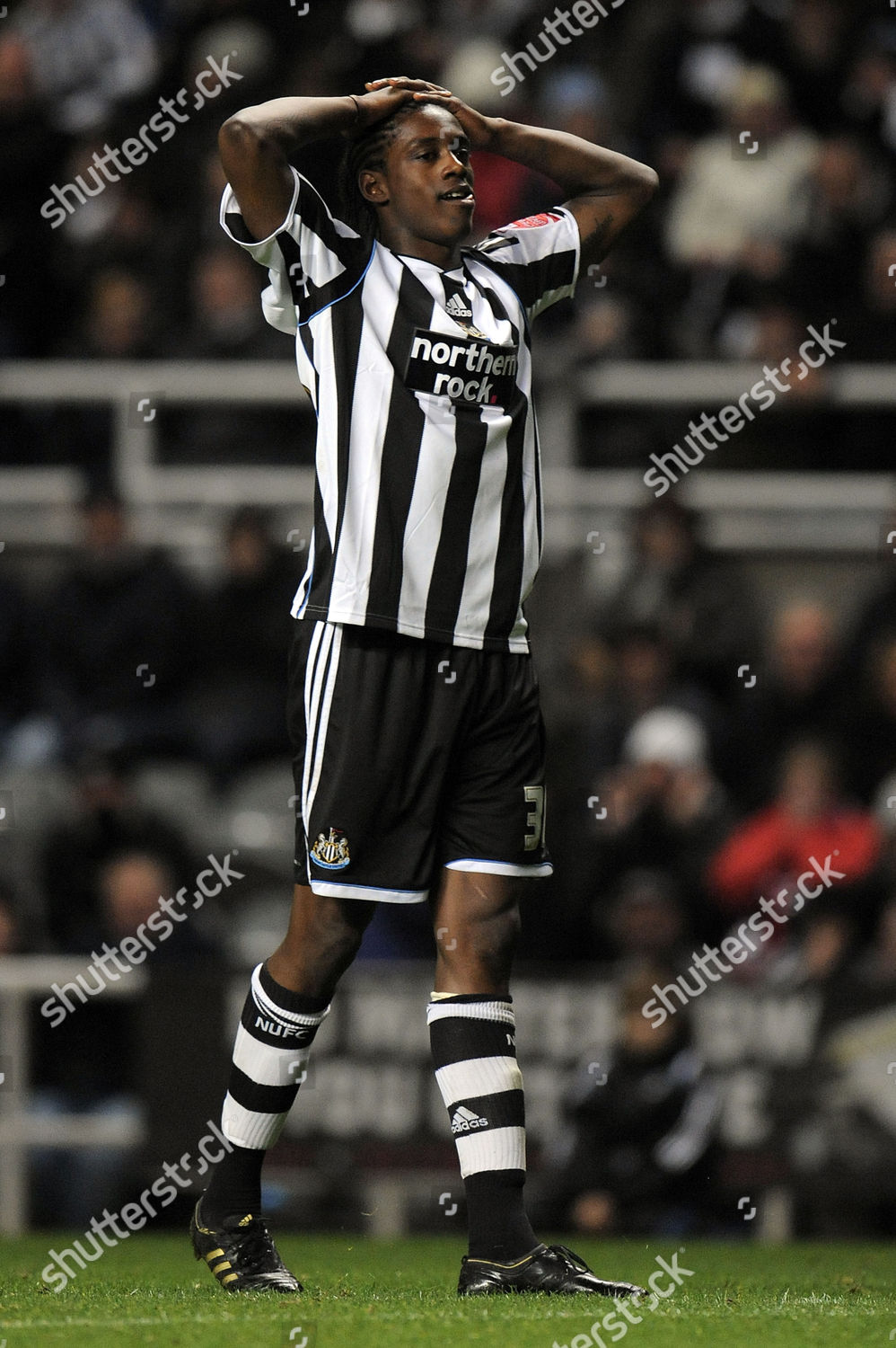 Nile Ranger Newcastle United Looks Dejected Editorial Stock Photo ...