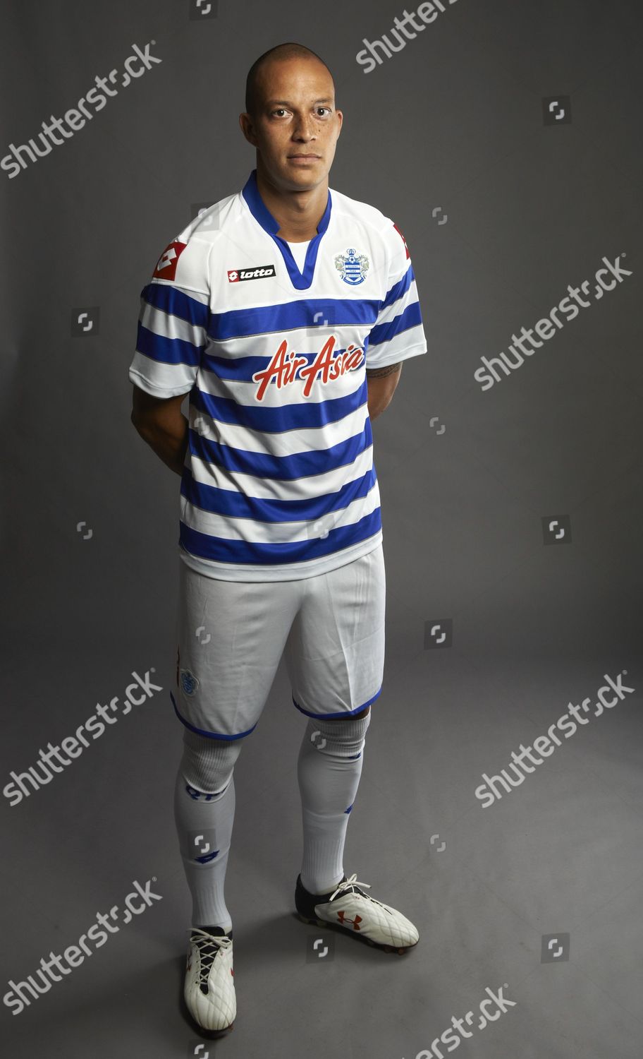 Bobby Zamora Poses Official Qpr Portraits Editorial Stock Photo - Stock ...